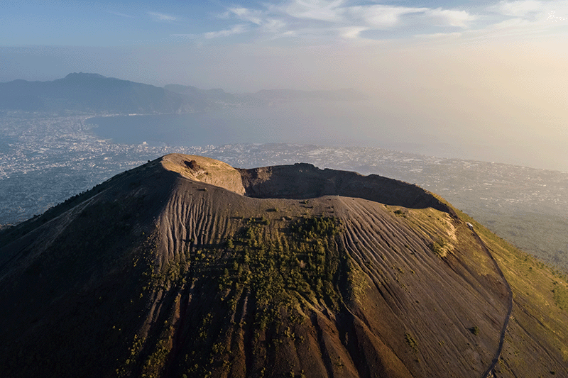 자연을 사랑한 낭만주의의 산실 '베수비오 화산'